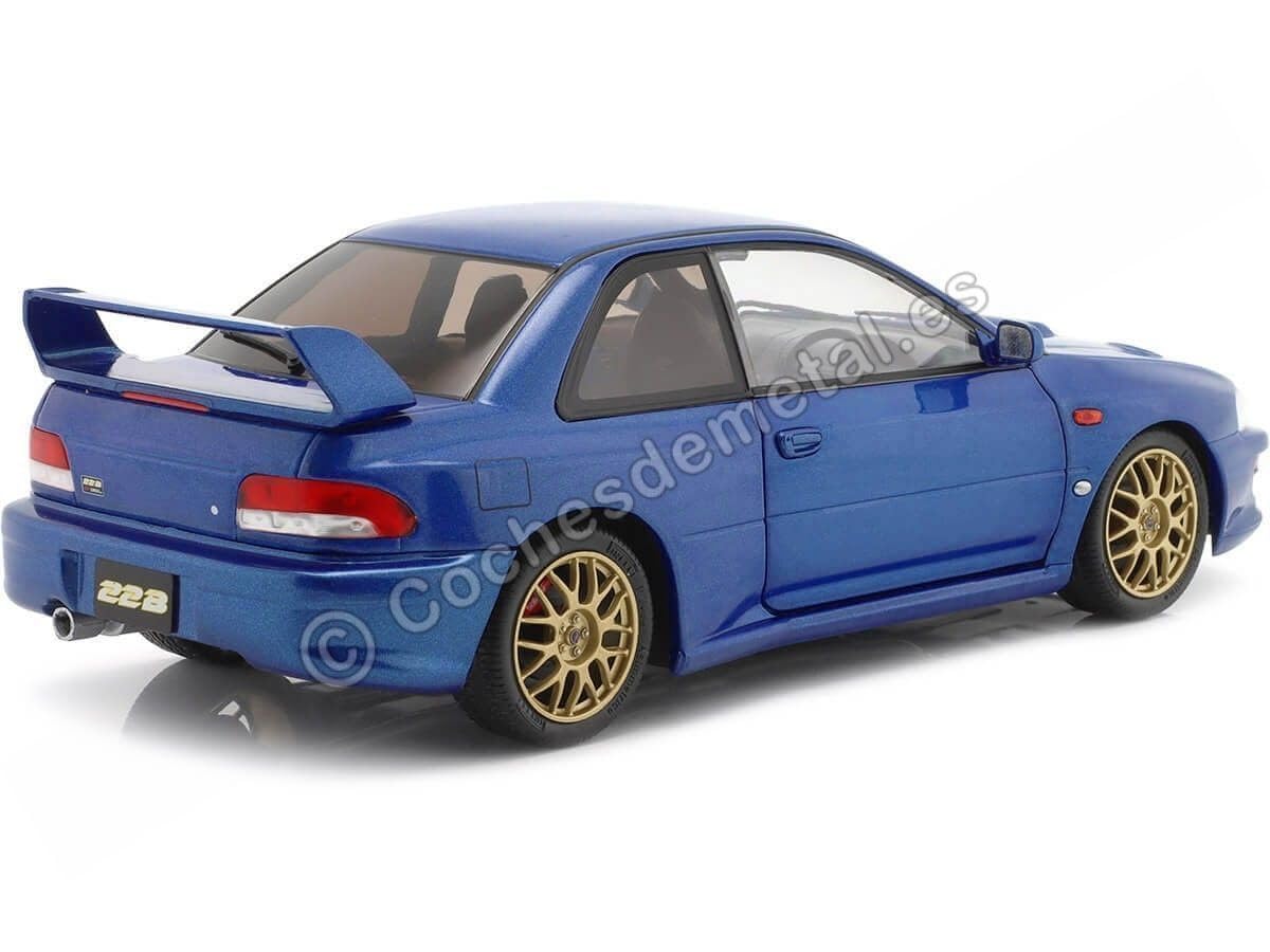 Solido S1807402 1:18 Subaru Impreza 22b #3 Rallye Monte-Carlo 1998 Collectible Miniature car, Multi
