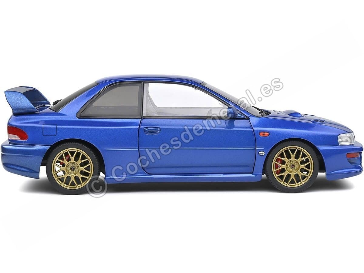 Solido S1807402 1:18 Subaru Impreza 22b #3 Rallye Monte-Carlo 1998 Collectible Miniature car, Multi