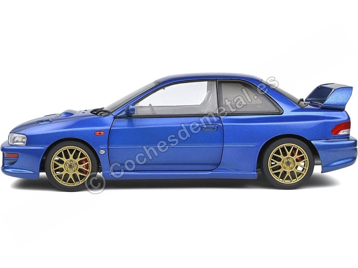 Solido S1807402 1:18 Subaru Impreza 22b #3 Rallye Monte-Carlo 1998 Collectible Miniature car, Multi