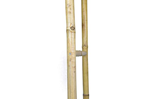 Statra Bamboo Bath Towel Ladder Rack 6 Ft, 72 x 20 x 2 Inches, Natural