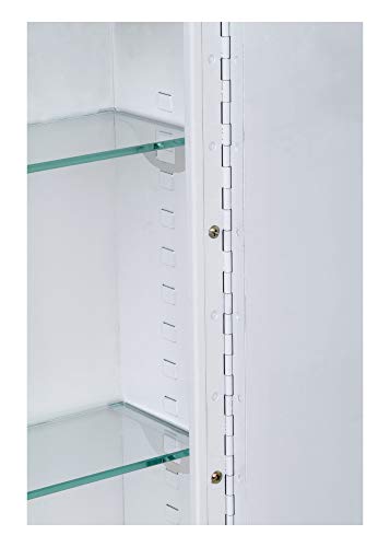 Ketcham 160PE - 14" W x 20" H Deluxe Series Recessed Mounted Polished Edge Mirror Medicine Cabinet