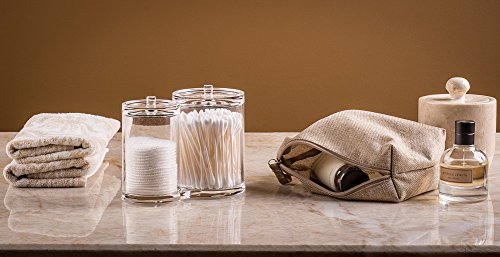 Epica Clear Cotton Ball and Swab Organizer