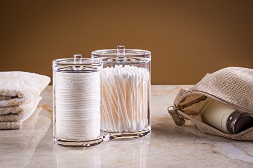 Epica Clear Cotton Ball and Swab Organizer