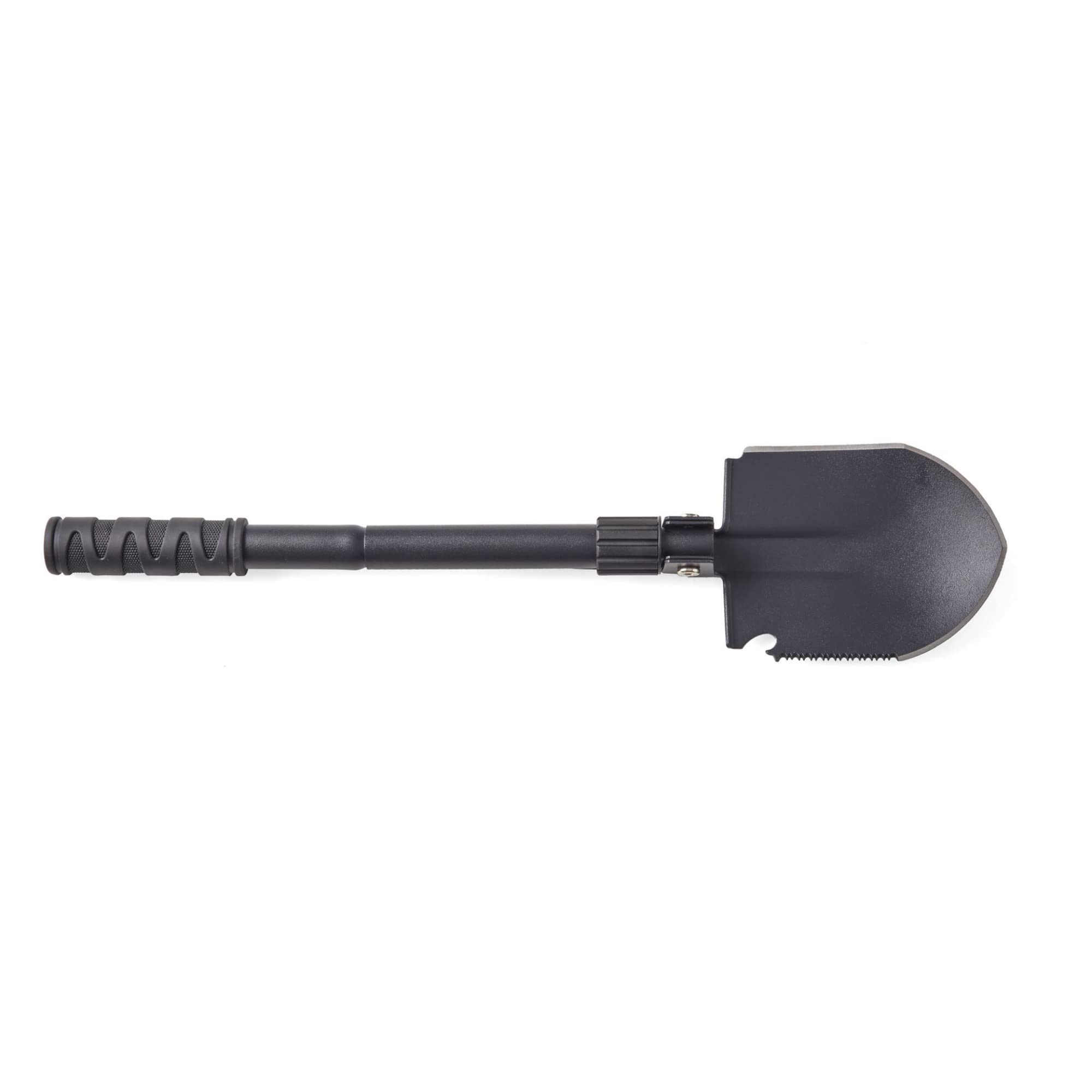 OFF GRID TOOLS Manganese Camping Shovel | Folding Shovel | Outdoor Survival Multitool | High Strength Manganese Alloy Steel | Use for Camping, Hunting, Fishing, Hiking
