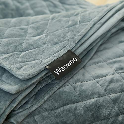 Weighted Blanket Cover 60"x80" Duvet (Dark Grey)