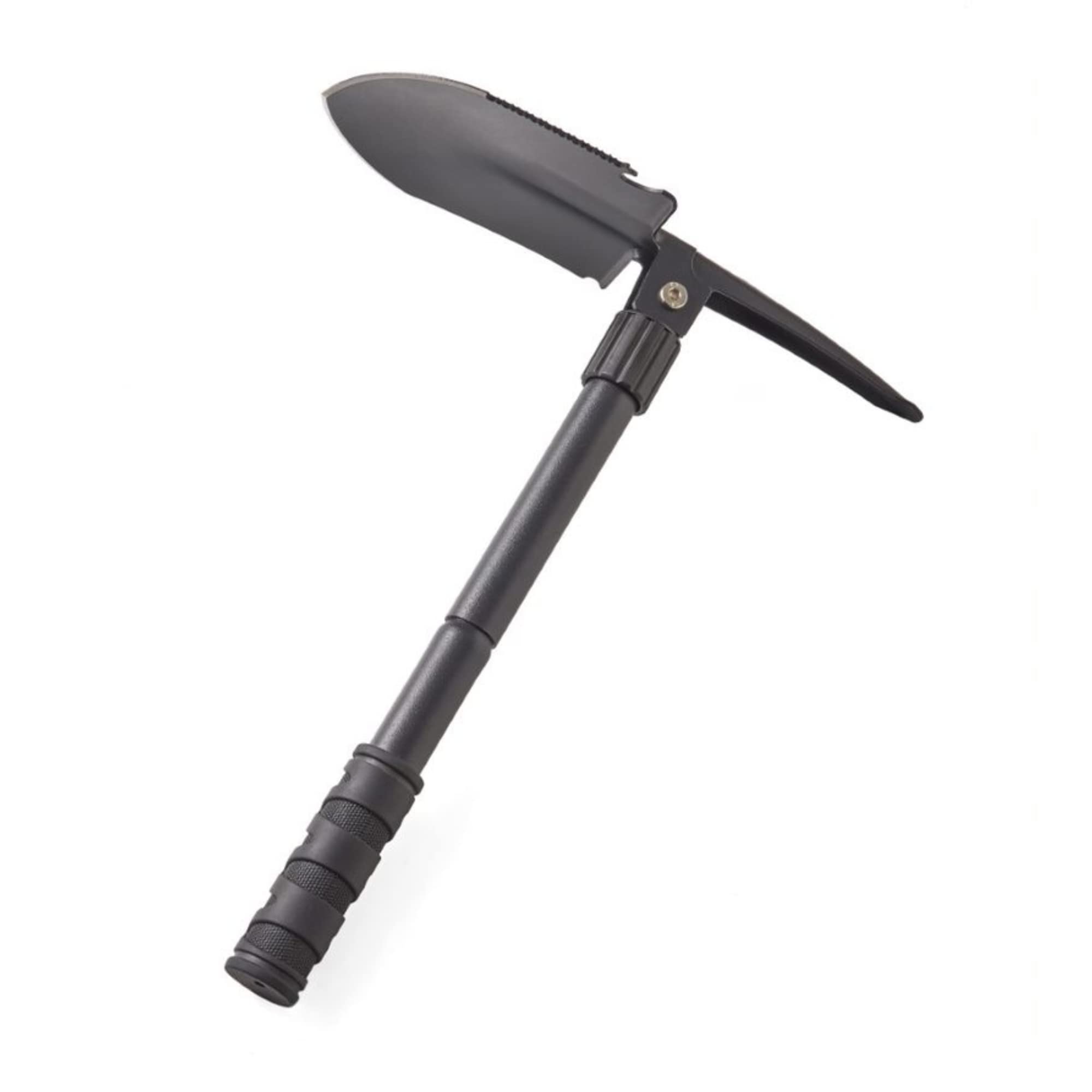 OFF GRID TOOLS Manganese Camping Shovel | Folding Shovel | Outdoor Survival Multitool | High Strength Manganese Alloy Steel | Use for Camping, Hunting, Fishing, Hiking