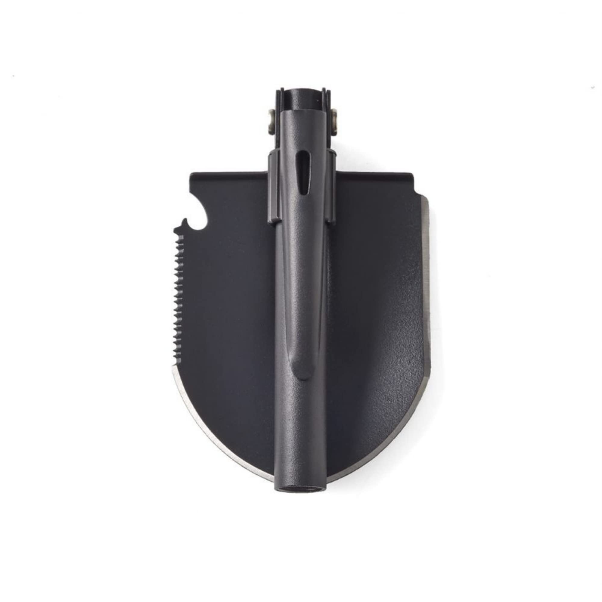 OFF GRID TOOLS Manganese Camping Shovel | Folding Shovel | Outdoor Survival Multitool | High Strength Manganese Alloy Steel | Use for Camping, Hunting, Fishing, Hiking