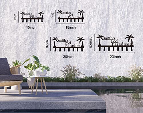 EFCUSTOMFC Custom Towel Hook, Pool Towel Hooks, Pool Hooks for Towels, Bathroom Towel Holder, Towel Holder for Bathroom, Pool Beach Towels,Pool Towel Rack for Bathroom, Towel Organizer
