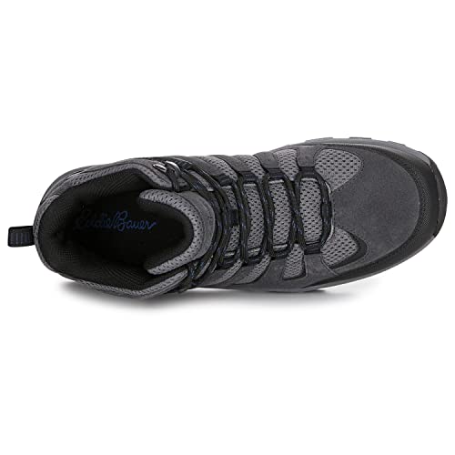 Eddie Bauer Elliot Bay Mid Waterproof Hiking Shoes for Men | Multi-Terrain Lugs, Sturdy & Supportive Design Rubber Traction Outsole Contoured Insole