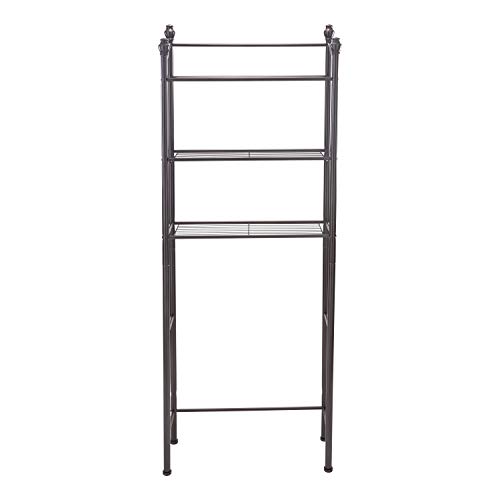 Organize It All 3 Tier Over The Toilet Bathroom Storage Space Saver - Oil Rubbed Bronze (17571W1P)