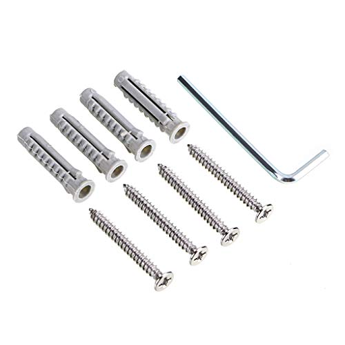 Sumnacon 16 Inch Towel Bar Towel Rod with Screws,Solid Wall-Mounted Stainless Steel Towel Rack Hanger Holder Organizer for Bathroom Kitchen, Silver
