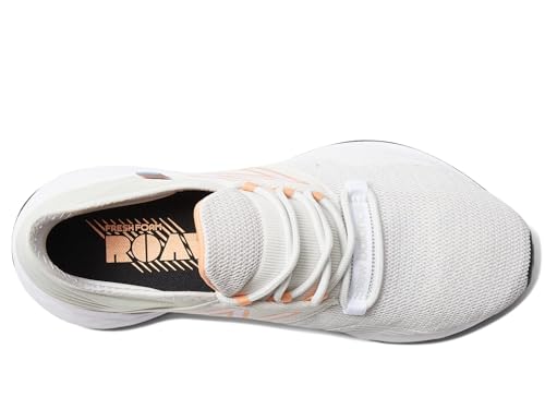 New Balance Women's Fresh Foam Roav V1 Running Shoe, Nimbus Cloud/Peach Glaze/Dusk Blue, 8.5 Wide