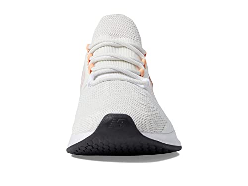 New Balance Women's Fresh Foam Roav V1 Running Shoe, Nimbus Cloud/Peach Glaze/Dusk Blue, 8.5 Wide