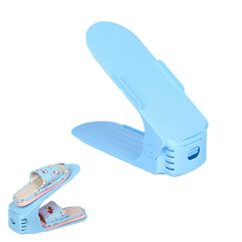 Shoe Stacker | Adjustable Double Layer Storage Shoe Organizer Holder | 3-Level Shoe Shelf Space-Saving Storage Shoe Stacker Holder Yechun