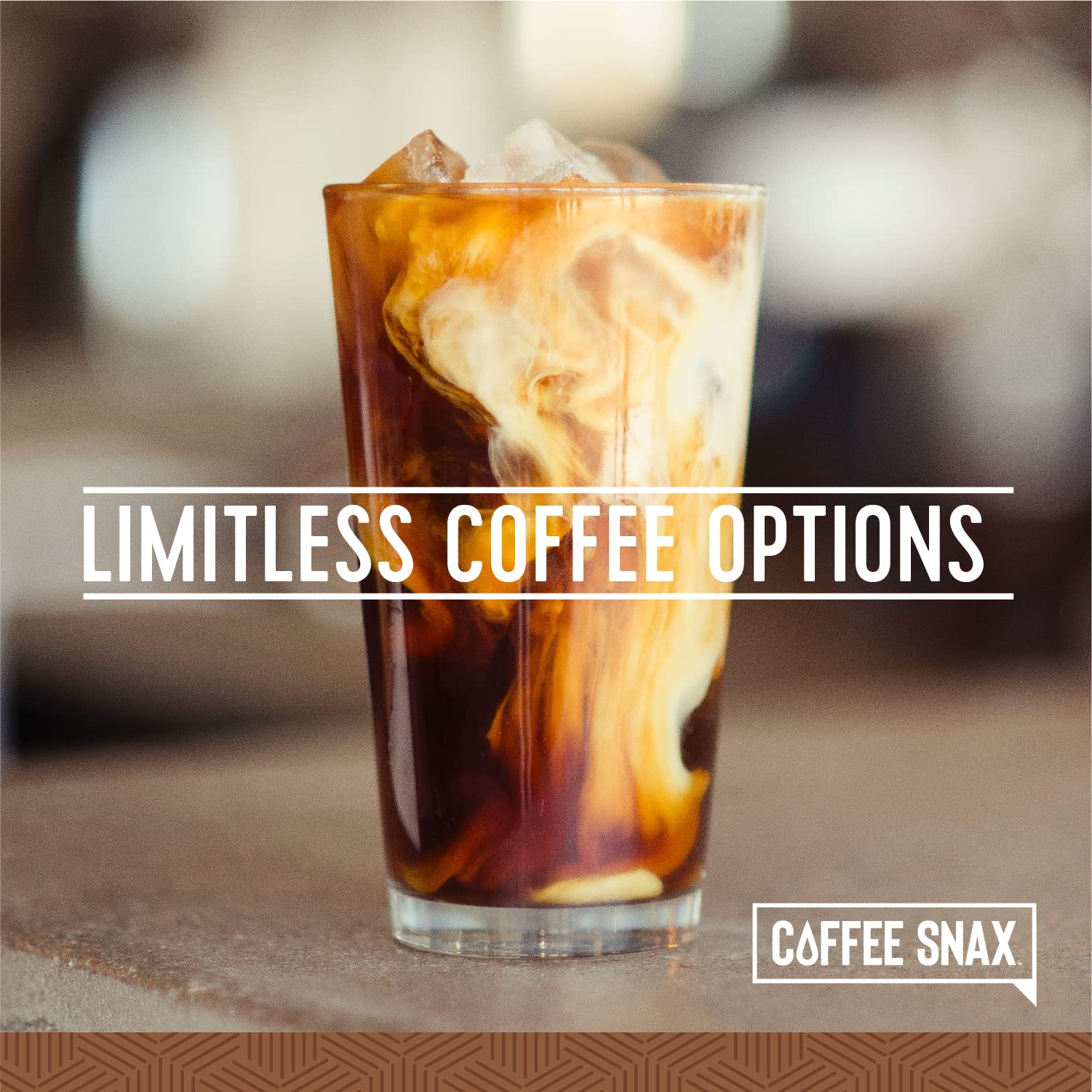 Coffee Snax Cold Brew Coffee Concentrate, Unsweetened Black Coffee Concentrate with No Added Sugar (Bulk 96 Servings Bottle)