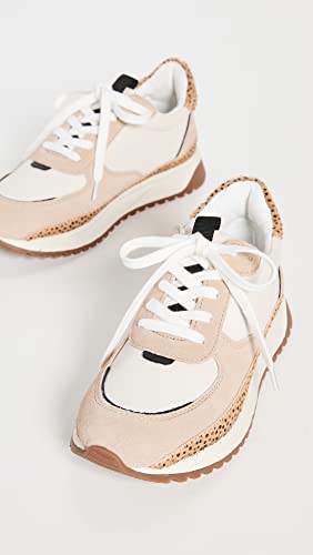 Madewell Women's Kickoff Trainer Sneakers, Aged Stucco Multi, 6 Medium US
