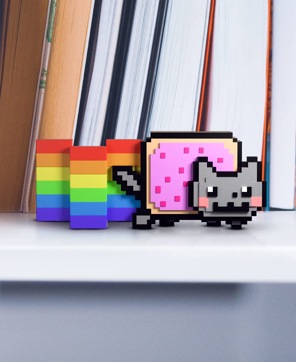 Youtooz Nyan Cat Vinyl Figure, 4.5" Meme Nyan Cat Figure, Flying Poptart Cat Figure, Nyan Cat Toy Meme Collection Based on Famous Internet Meme