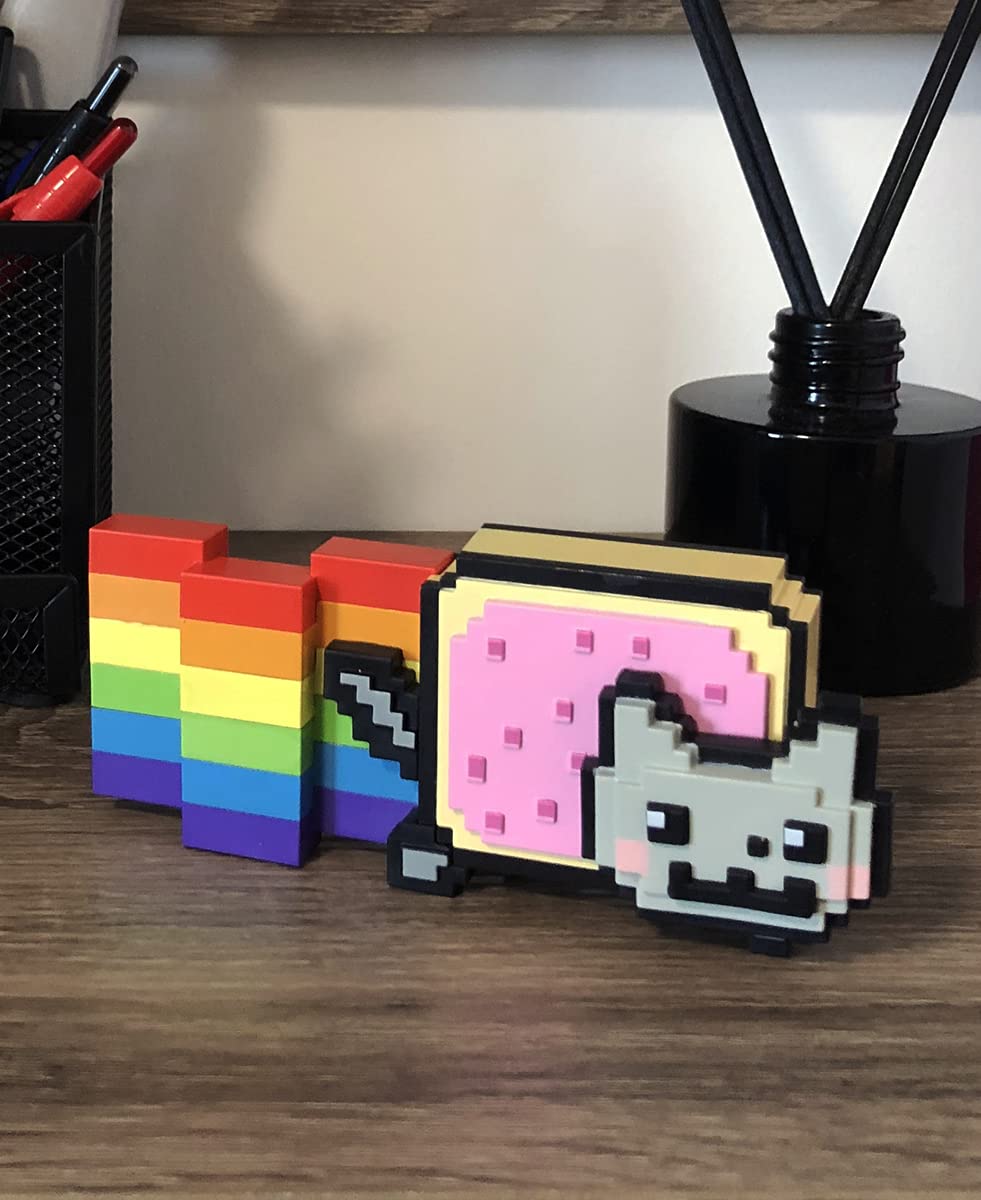 Youtooz Nyan Cat Vinyl Figure, 4.5" Meme Nyan Cat Figure, Flying Poptart Cat Figure, Nyan Cat Toy Meme Collection Based on Famous Internet Meme