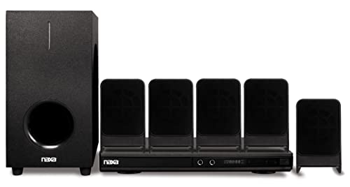 Naxa Electronics ND-864 5.1 Channel High-Powered Home Theater DVD & Karaoke Speaker System