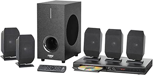 Naxa Electronics ND-864 5.1 Channel High-Powered Home Theater DVD & Karaoke Speaker System