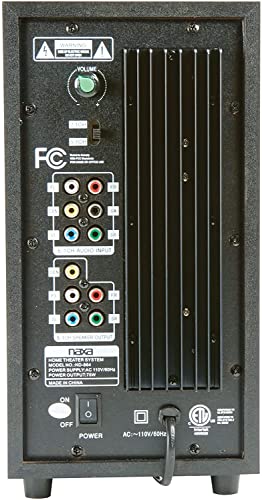 Naxa Electronics ND-864 5.1 Channel High-Powered Home Theater DVD & Karaoke Speaker System