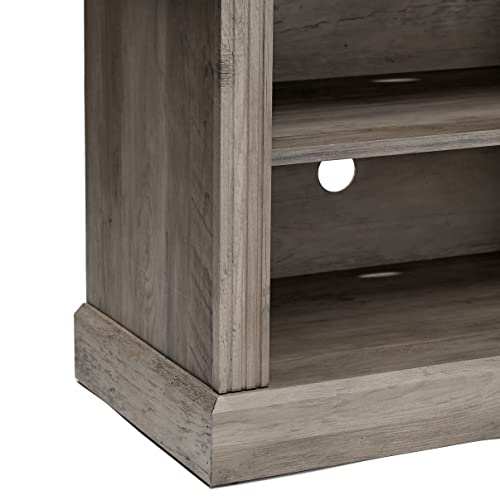 Rockpoint 70inch Classical TV Stand Storage Media Console Entertainment Center for TVs up to 80,Grey Wash