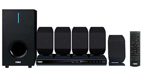 Naxa Electronics ND-864 5.1 Channel High-Powered Home Theater DVD & Karaoke Speaker System