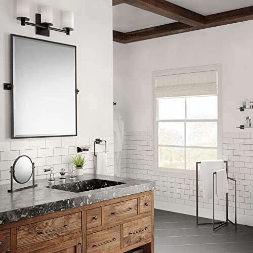 Gatco Freestanding Towel Holder, Matte Black
