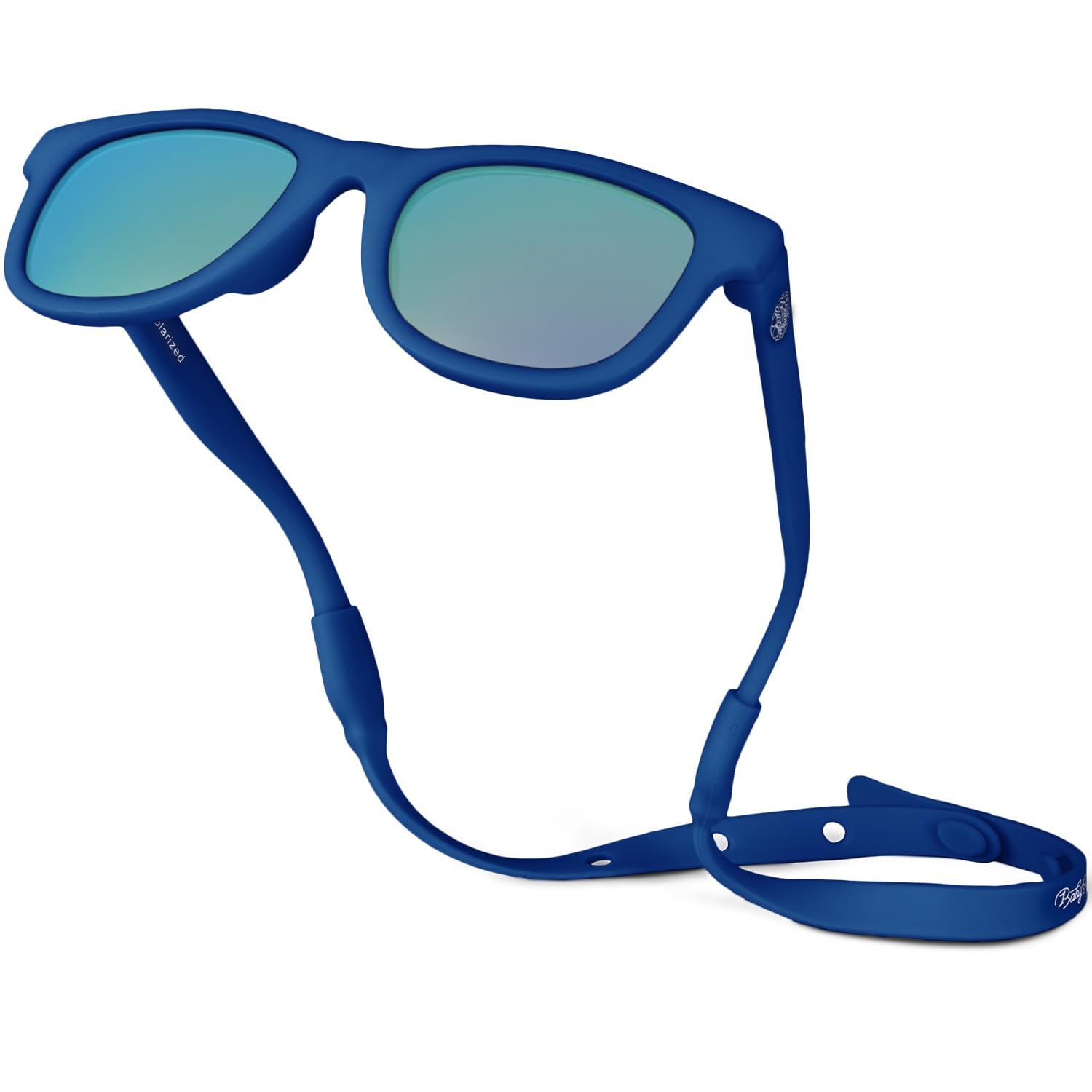 Polarized Baby Sunglasses With Strap - Unbreakable Flexible Infant Sunglasses For Toddlers Newborns 0-24 Months