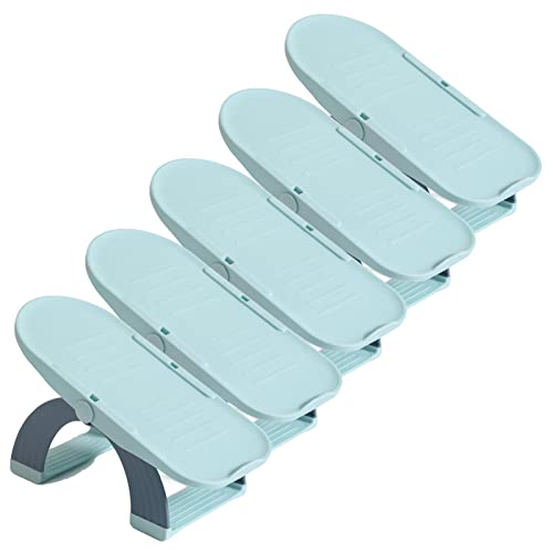 Shoe Slots Organizer - Double Layer Shoe Stacker for Closet Organization | Adjustable Shoe Storage Rack for Home Living Room Bedroom Dorm Apartment Emole