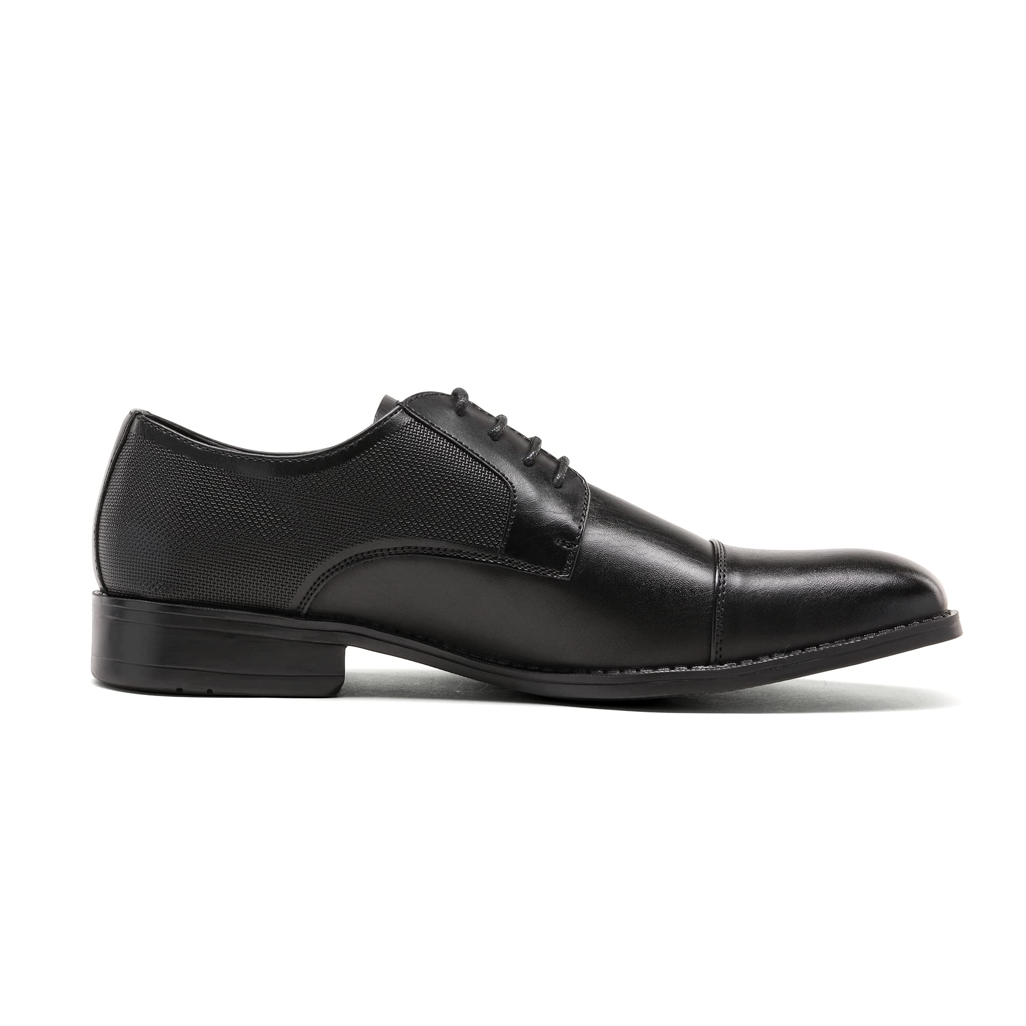 Bruno Marc Men's Oxford Dress Shoes, Black/SBOX222M, Size 7