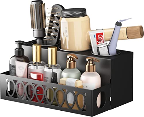 KOPOGTY Bathroom Organizer Cosmetic Organizer Multifunctional Organizer Toiletries Organizer Hair dryer storage rack bracket bathroom finishing kit