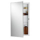 NuTone 781053 Recess Mount Cabinet with Frameless Mirror and Pencil Polish Edges from The Buil, N/A