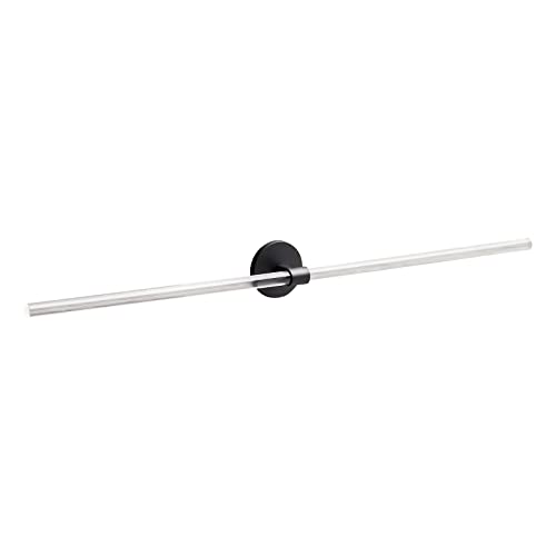 Towel Bar 23.6 Inches Matte Black Towel Rack for Bathroom Wall Mounted Kitchen Towel Holder Bathroom Accessories Hand Towel Bar…