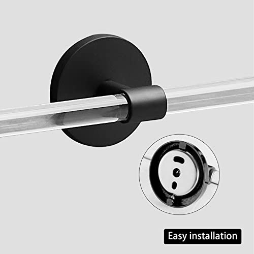 Towel Bar 23.6 Inches Matte Black Towel Rack for Bathroom Wall Mounted Kitchen Towel Holder Bathroom Accessories Hand Towel Barā¦