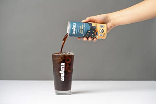 Lavazza medium roast Organic Classic Cold Brew Coffee - (8 Fluid Ounce - Pack of 12)