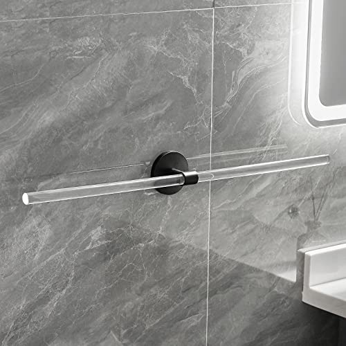 Towel Bar 23.6 Inches Matte Black Towel Rack for Bathroom Wall Mounted Kitchen Towel Holder Bathroom Accessories Hand Towel Barā¦