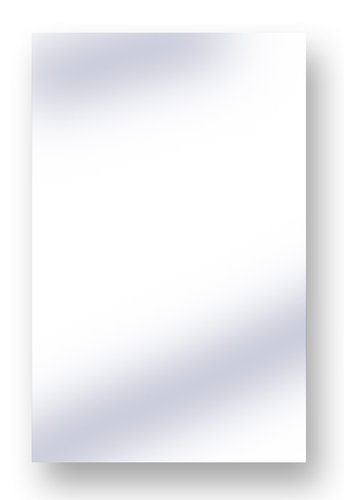 Horizon 16" x 22" Medicine Cabinet Shelf Type: 2 Adjustable Glass and 1 Fixed White Steel