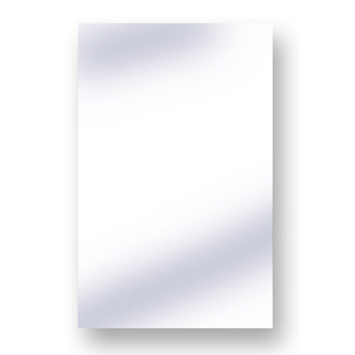 Horizon 16" x 22" Medicine Cabinet Shelf Type: 2 Adjustable Glass and 1 Fixed White Steel