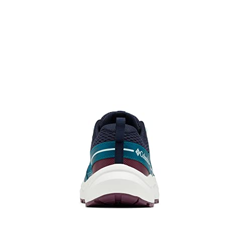 Columbia Women's Plateau Hiking Shoe, Deep Water/ICY Morn, 7 Wide