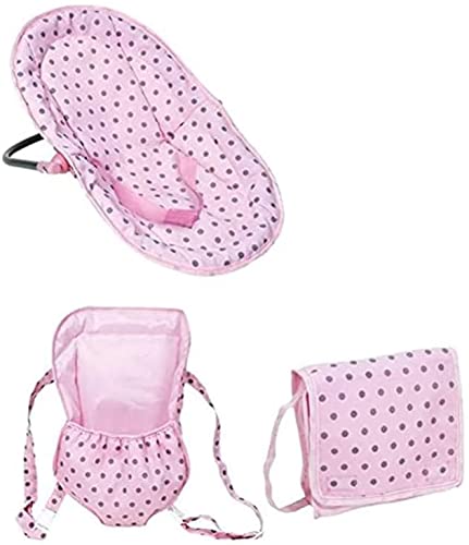 Lissi Baby Doll 6-in-1 Convertible Highchair Play Set