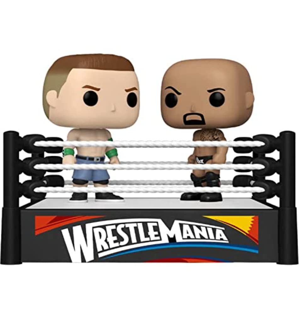 Funko Pop WWE John Cena vs The Rock Action Figure