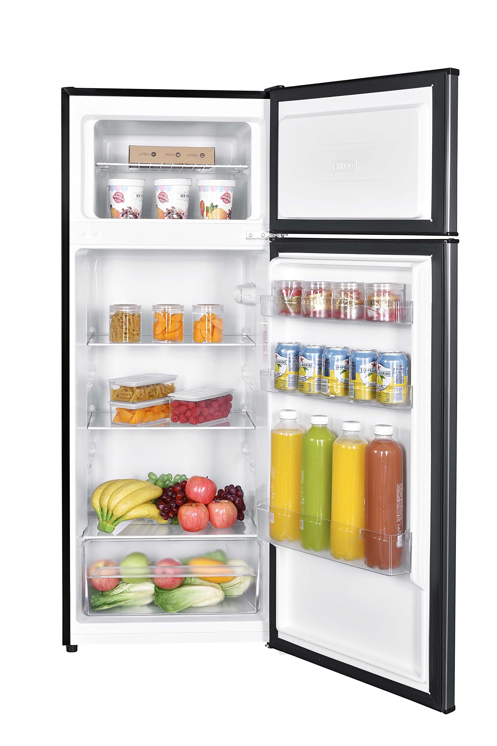 Danby DPF074B2BSLDB-6 7.4 cu. ft. Apartment Size Fridge in Stainless Steel