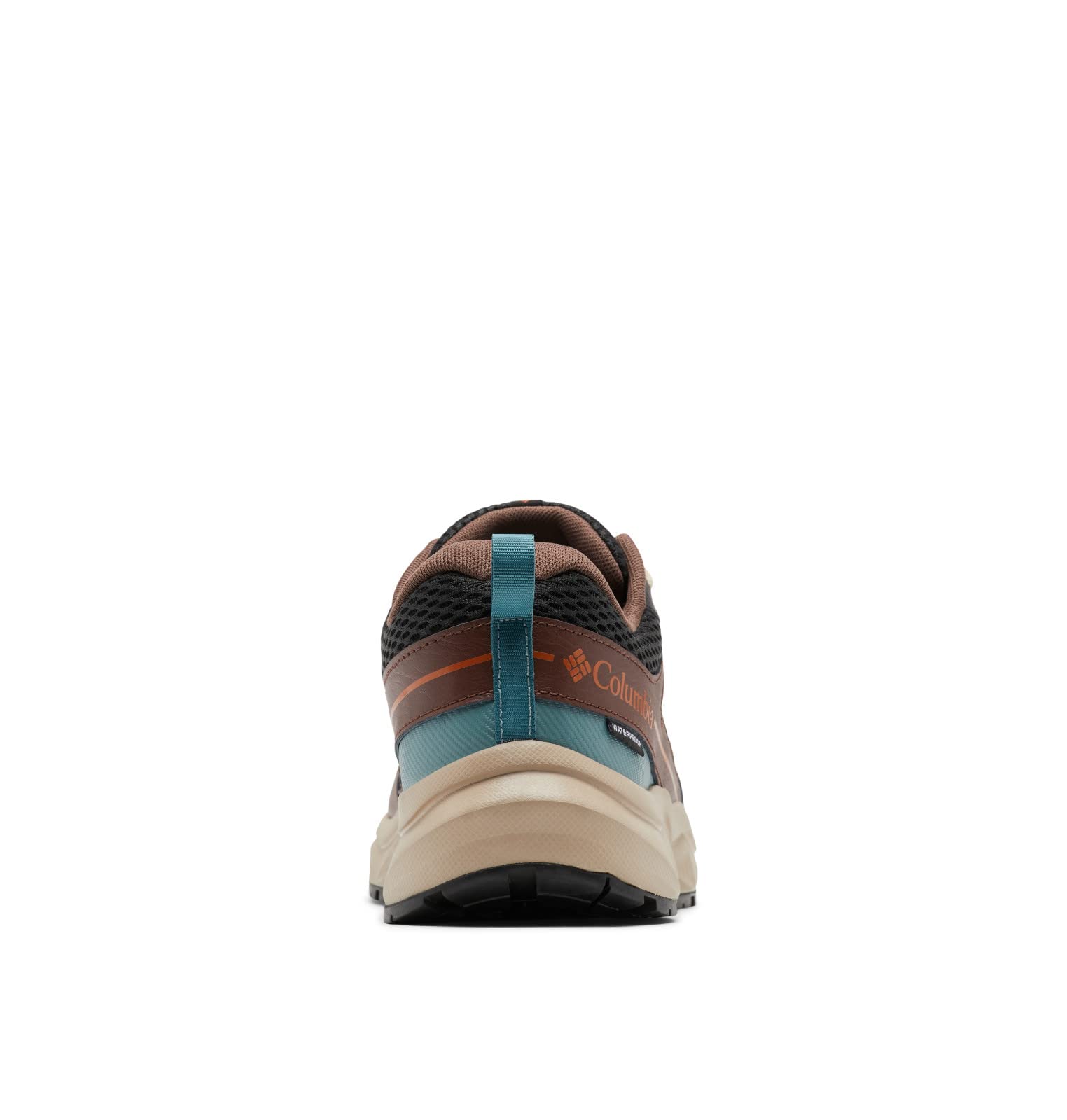 Columbia Men's Plateau Waterproof Hiking Shoe, Bison Brown/Warm Copper, 8