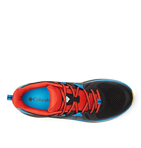 Columbia Men's Hatana Max Outdry Hiking Shoe, Black/Compass Blue, 10