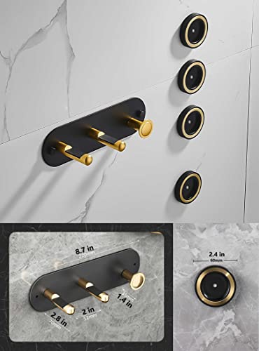 XINFlyy Wall-Mount Hair Dryer Holder Compatible with Dyson Supersonic, Aluminum Alloy
