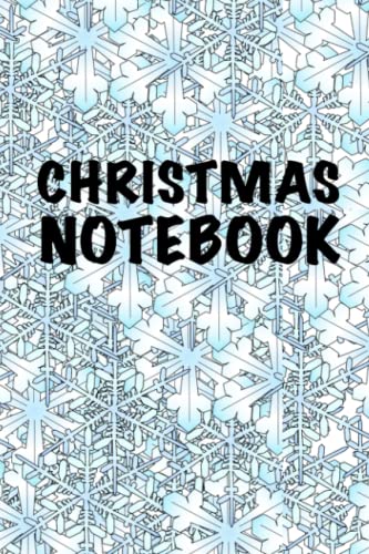 Christmas Notebook: Taccuino 120 pagine, formato 15,24 x 22,86 cm (Italian Edition)