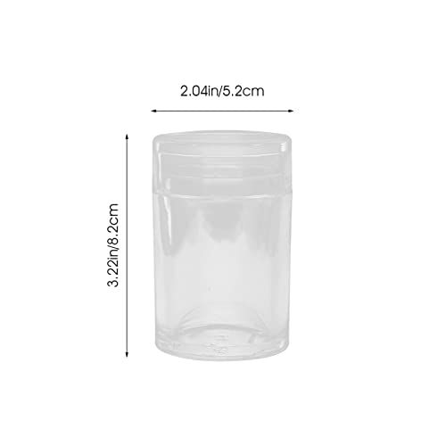 GLEAVI Cotton Pad Dispenser 3Pcs Holder Dispenser Cotton Swab Storage Box Cotton Cotton Round Pads Holder Apothecary Jar Makeup Remover Pad Containers for Bathroom Toothpick Dispenser