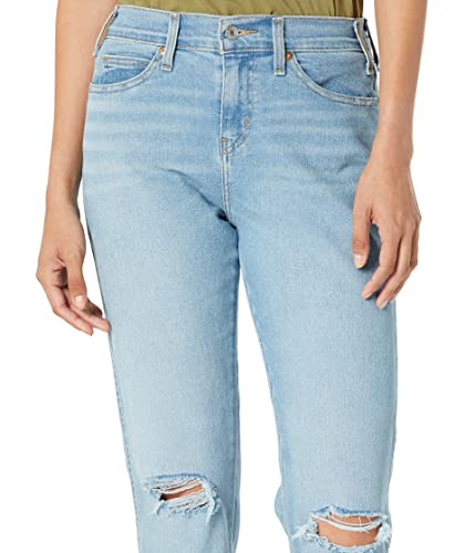 Levi Strauss Signature Gold Women's Mid Rise Slim Boyfriend Jeans (Available Size), (New) Creekside, 14 Plus