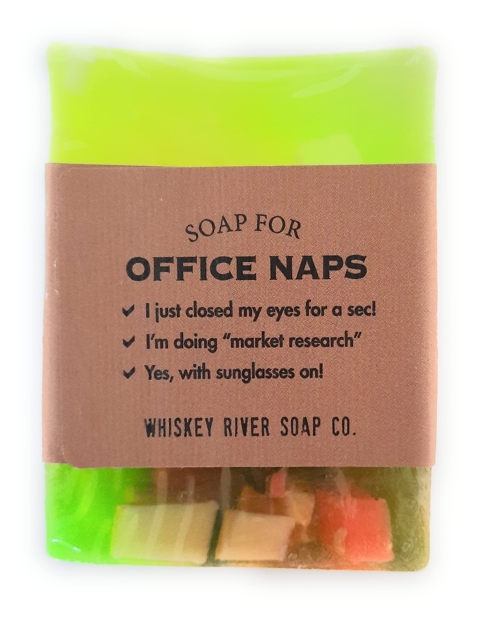Whiskey River Soap - Office Naps Soap Clear Medium